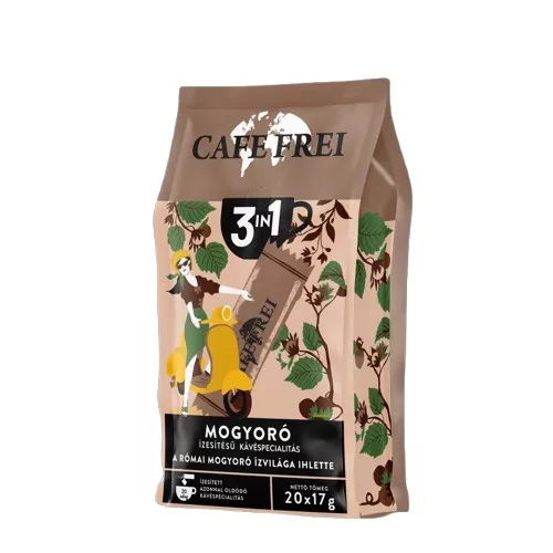 Cafe Frei 3in1 Római Mogyoró instant kávé, 20 db - ecoffee.h